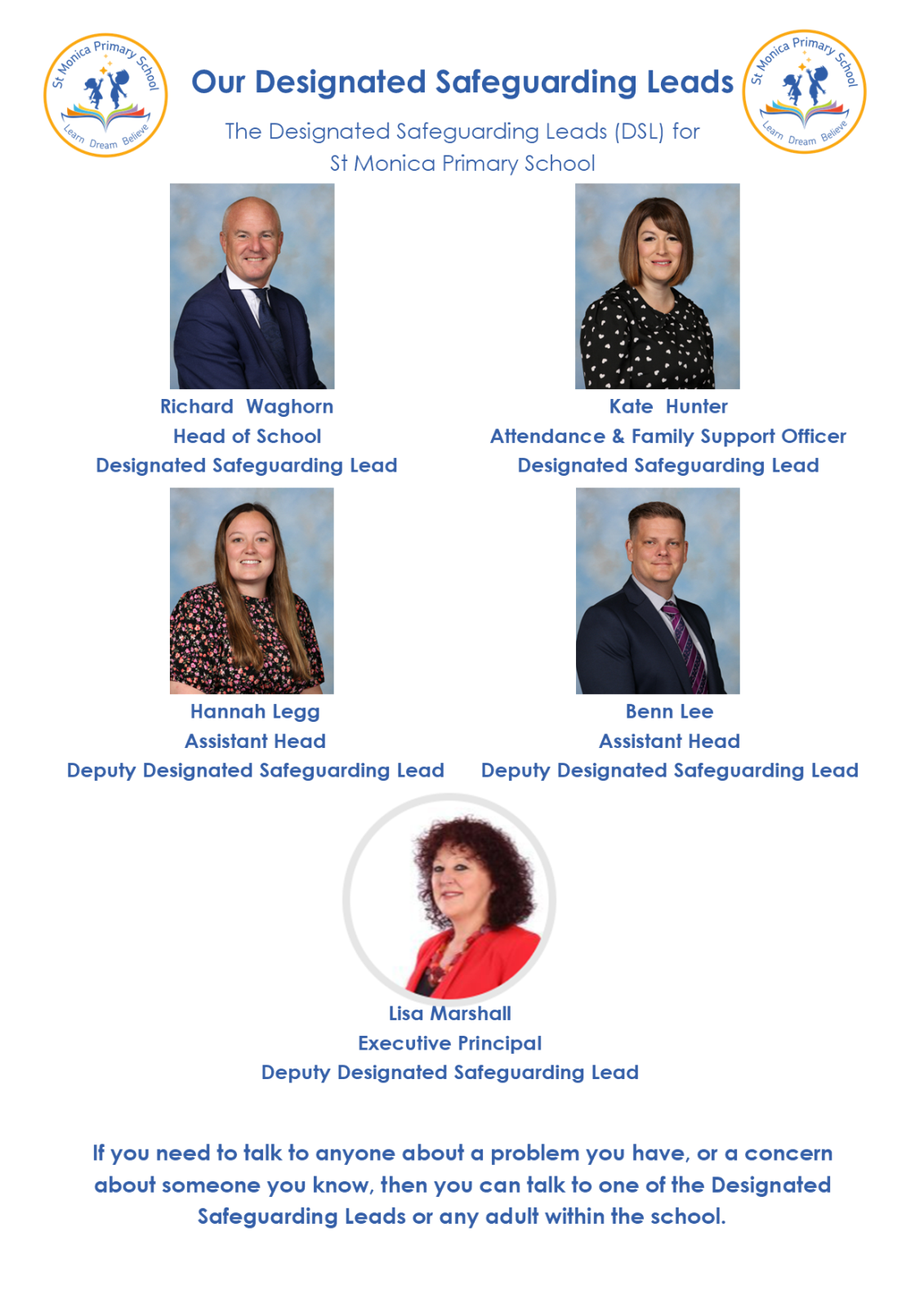 St Monica Primary School - Safeguarding